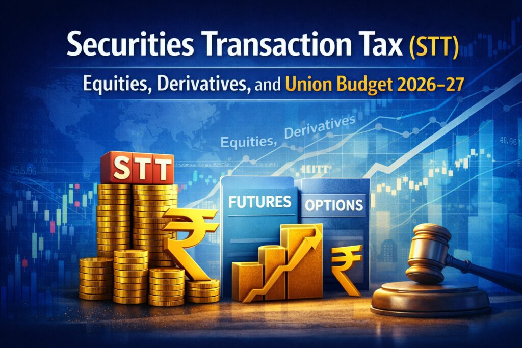 Securities Transaction Tax (STT): Conceptual Framework and the ...